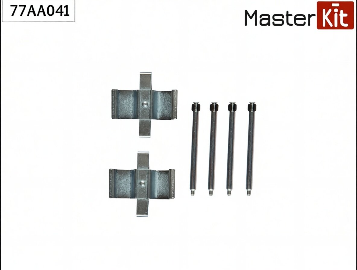 Комплект установочный тормозных колодок MB E-Class 01-02, 96-02, E-Class 97-03 77AA041 MasterKit арт