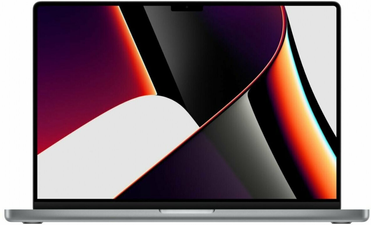 Ноутбук Apple MacBook Pro 14 (M1 Pro 10C CPU, 16C GPU, 16Gb, 1Tb SSD), MKGQ3, Space Gray
