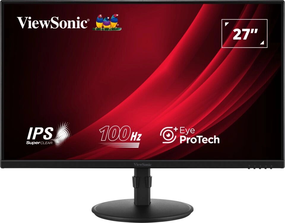 Монитор Монитор ViewSonic 27" VA2708-HDJ черный IPS LED
