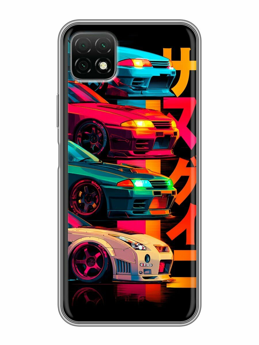 Чехол для Wiko T3 с принтом япония аниме (Вико Т3)