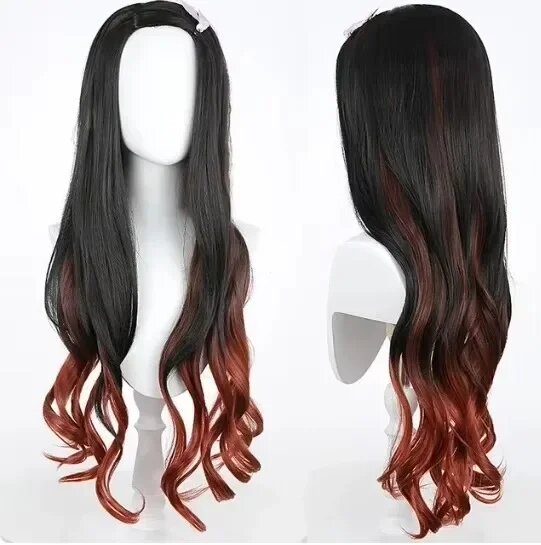 Косплей костюм Незуко из аниме XXL, Wig Only(One Size)