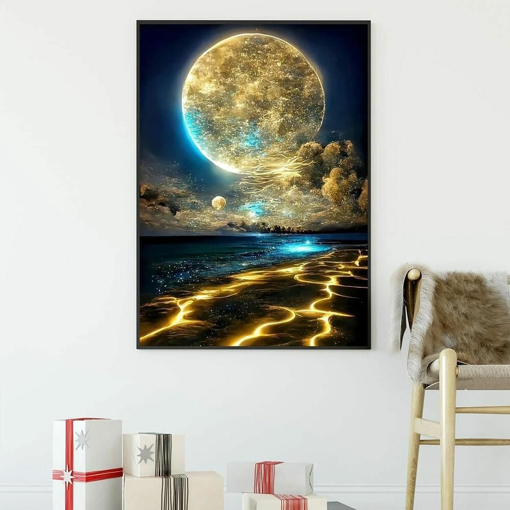 Алмазная мозаика 30x40 см, набор для творчества DIY для начинающих и взрослых, картина из страз для декора дома, релакс и антистресс