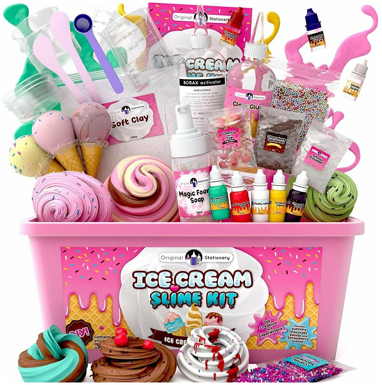 Набор для создания флаффи слайма Original Stationery