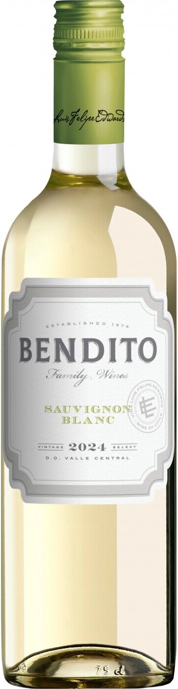 Вино "Bendito" Sauvignon Blanc, Valley Central DO, 2024
