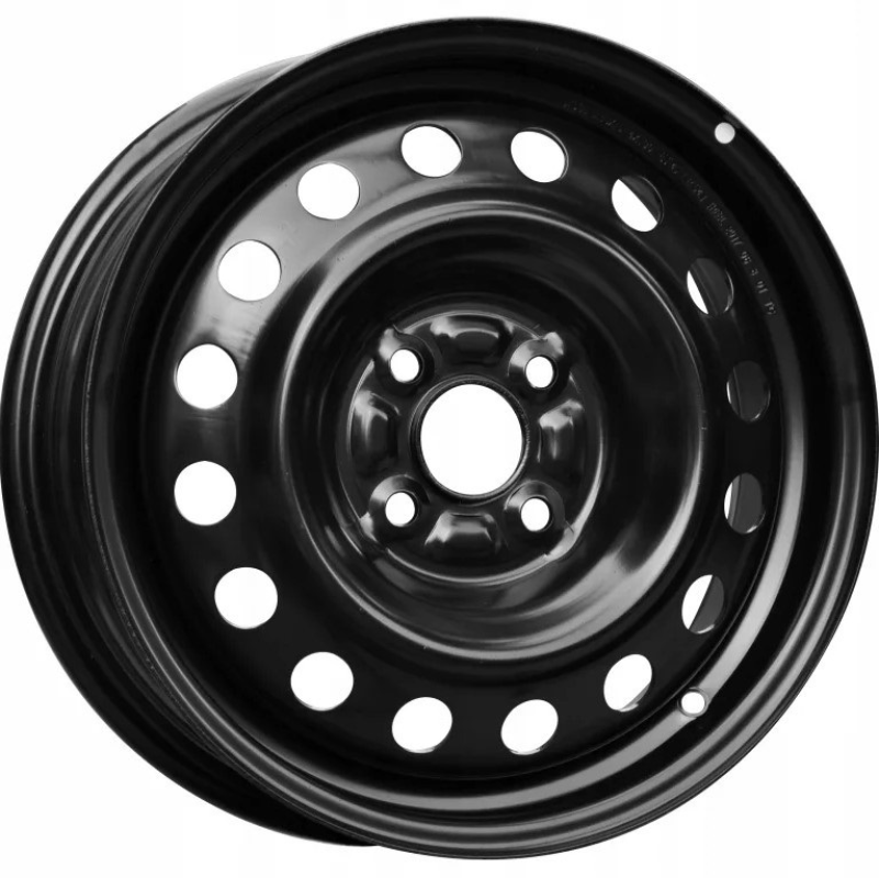 Диск колесный Тзск Hyundai Solaris-Kia Rio 6,0x15 4x100 Dia54.1 ET48 цвет черный