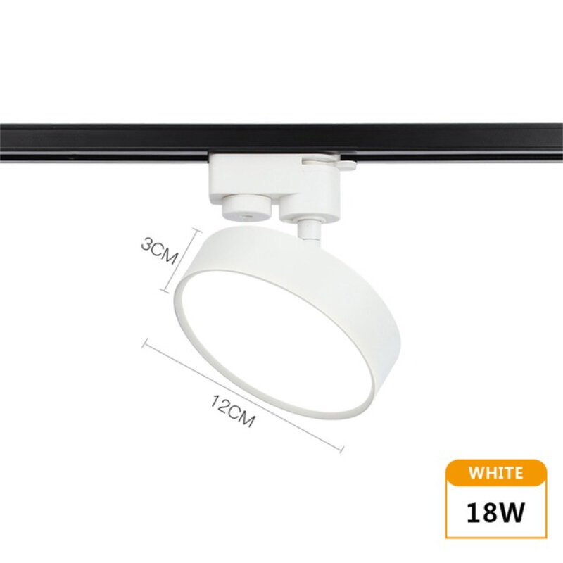 Потолочный прожектор LED track light прожектор можно поворачивать мощностью 12 Вт / 18 Вт / 24 Вт
