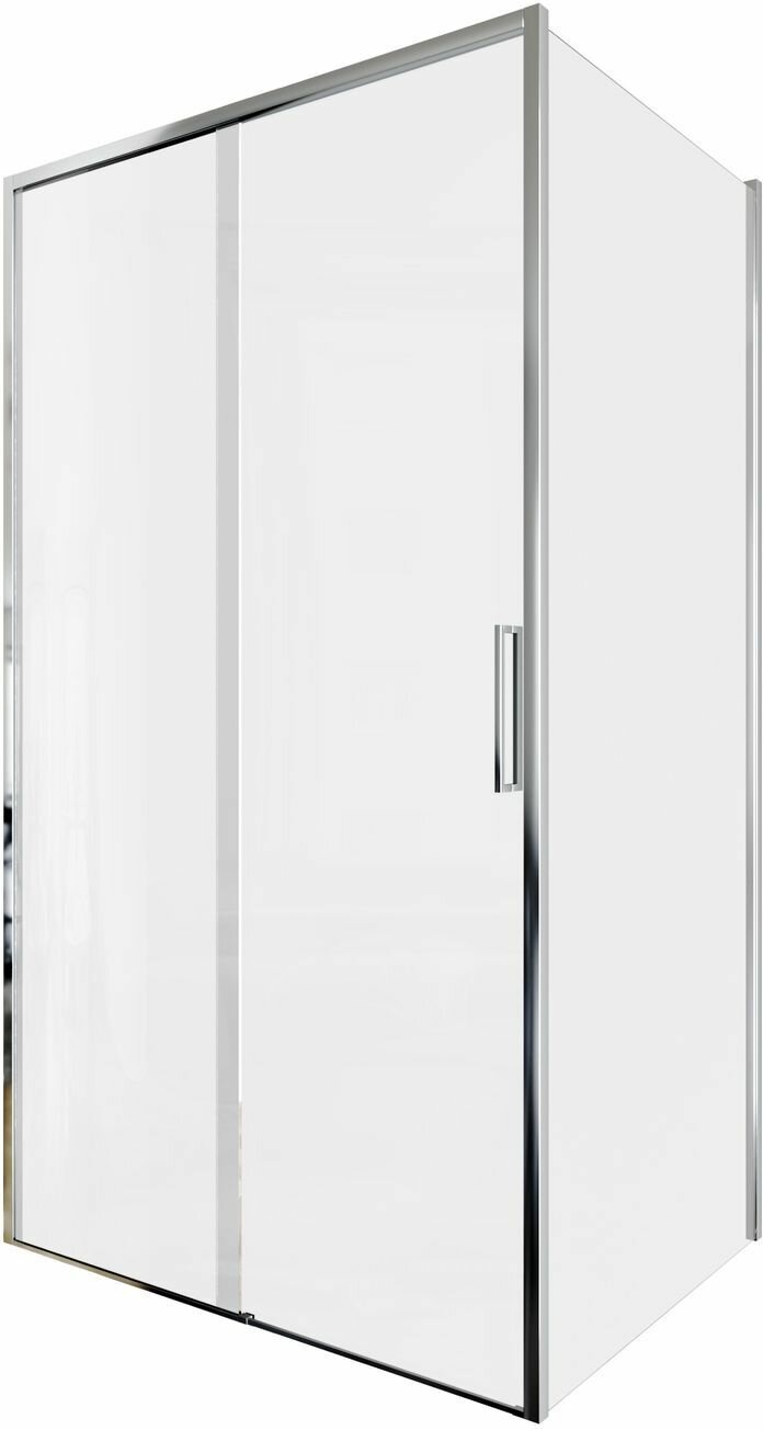 Душевой уголок Aquanet Pleasure Evo 110x80 AE65-110x80-CT профиль хром, прозрачное стекло