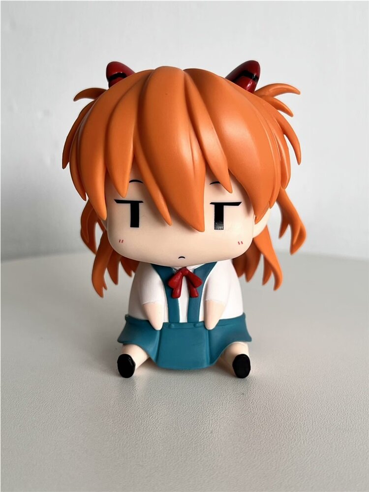 Набор фигурок Eva: Аска, Рей, Мари в Q-версии, коллекционные модели для подарка