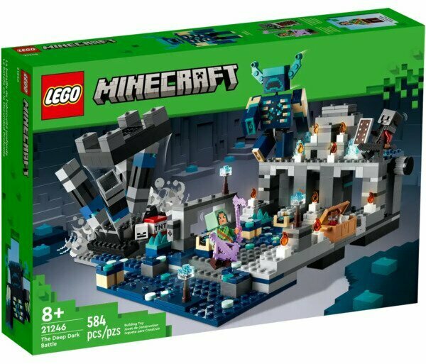 Конструктор LEGO Minecraft 21246 Битва в глубинной тьме