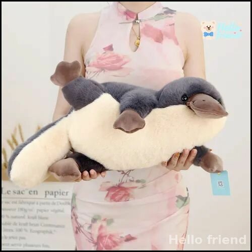 Плюшевая игрушка утконос 60 см эксклюзивный зверь