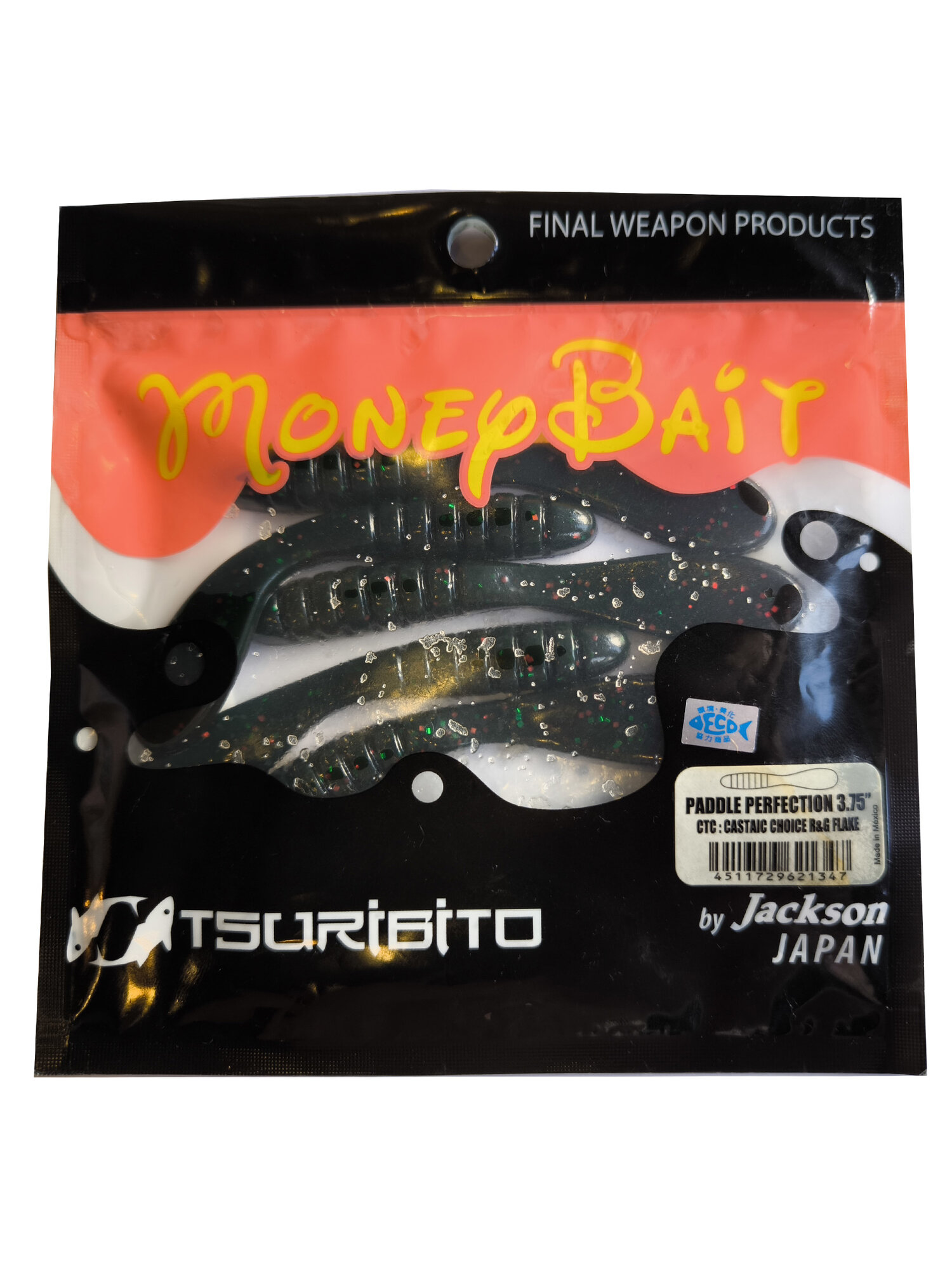 Мягкая приманка Tsuribito-Jackson PADDLE PERFECTION 3.75 / CTC