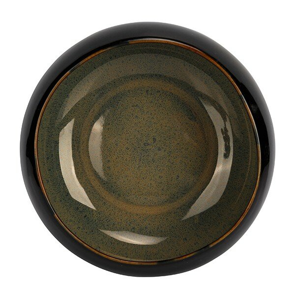 Салатник «Сплеш», фарфор, 0,9 л, черный (Cosy&Trendy, Индия)