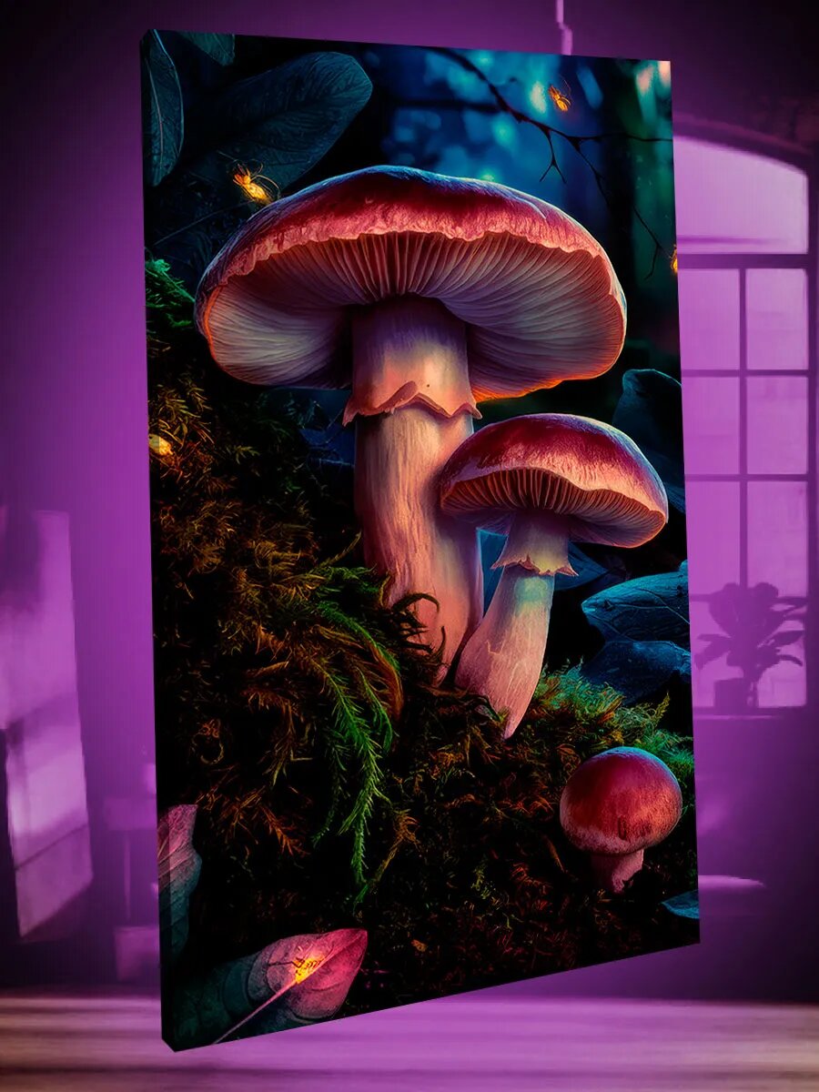 Интерьерная картина Грибы