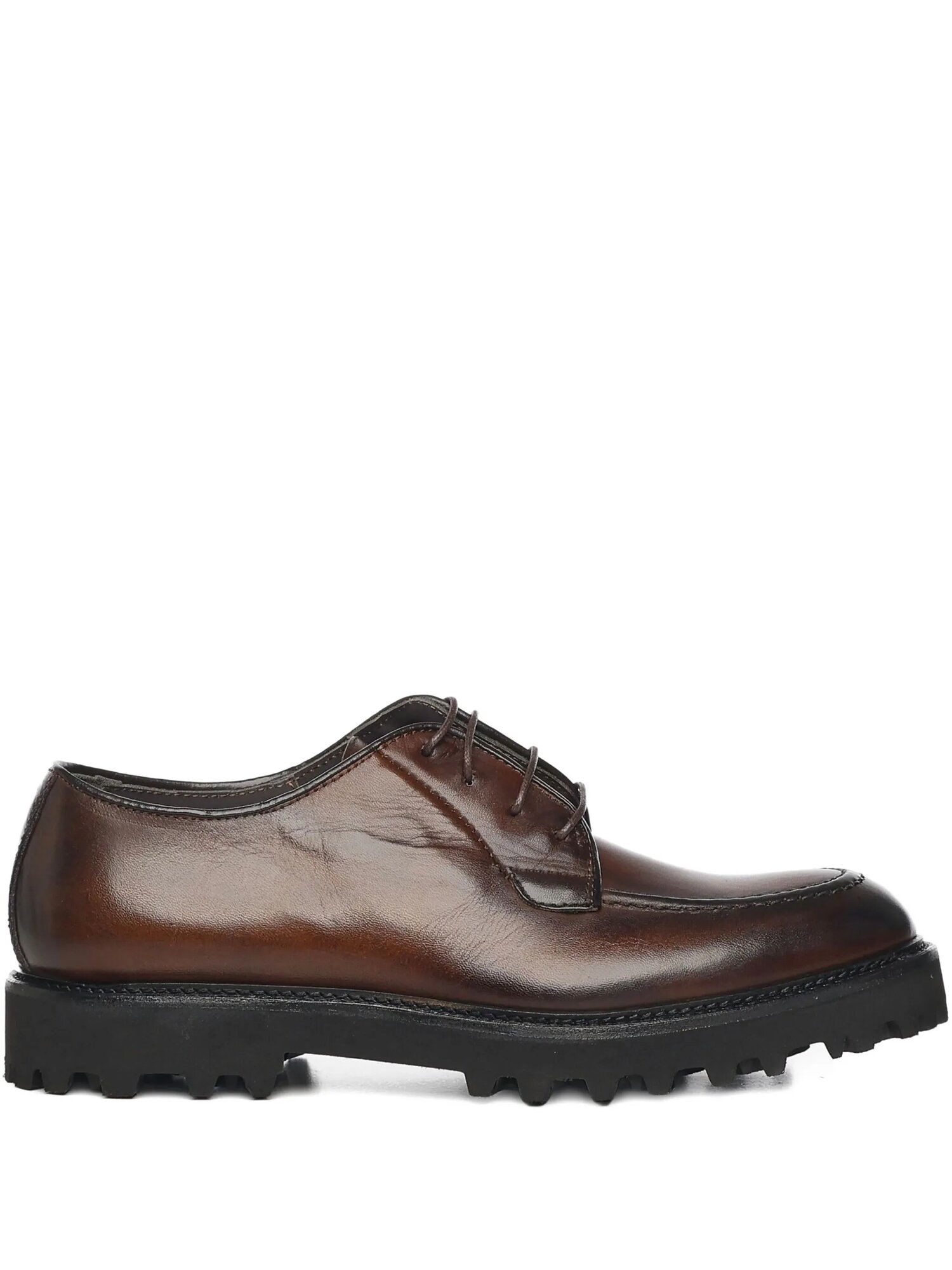 Туфли Round-toe leather derby shoes 