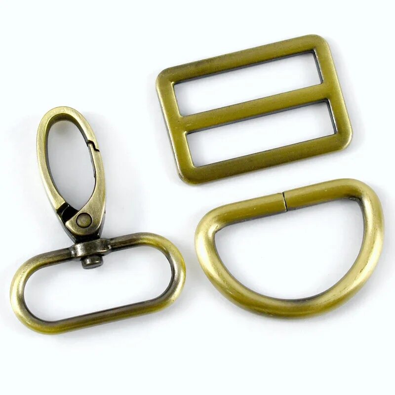 Металлические пряжки Meetee 16-38 мм 2 комплекта 32mm, F4-3F4-6F4-4-Brass