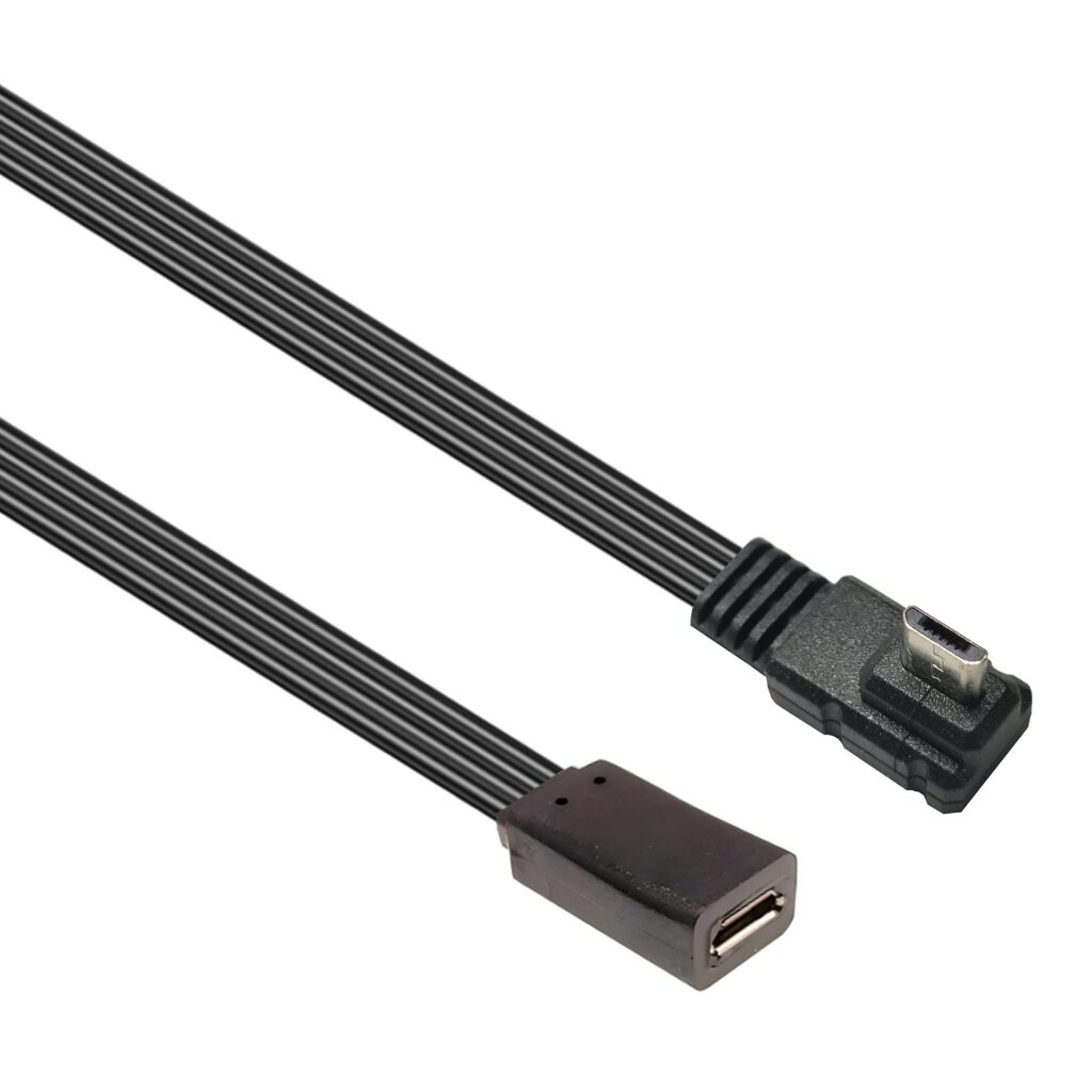 Удлинительный кабель для передачи данных Micro USB от мужчины к женщине, кабель для зарядки-0,2 м-от V8RI до V8F