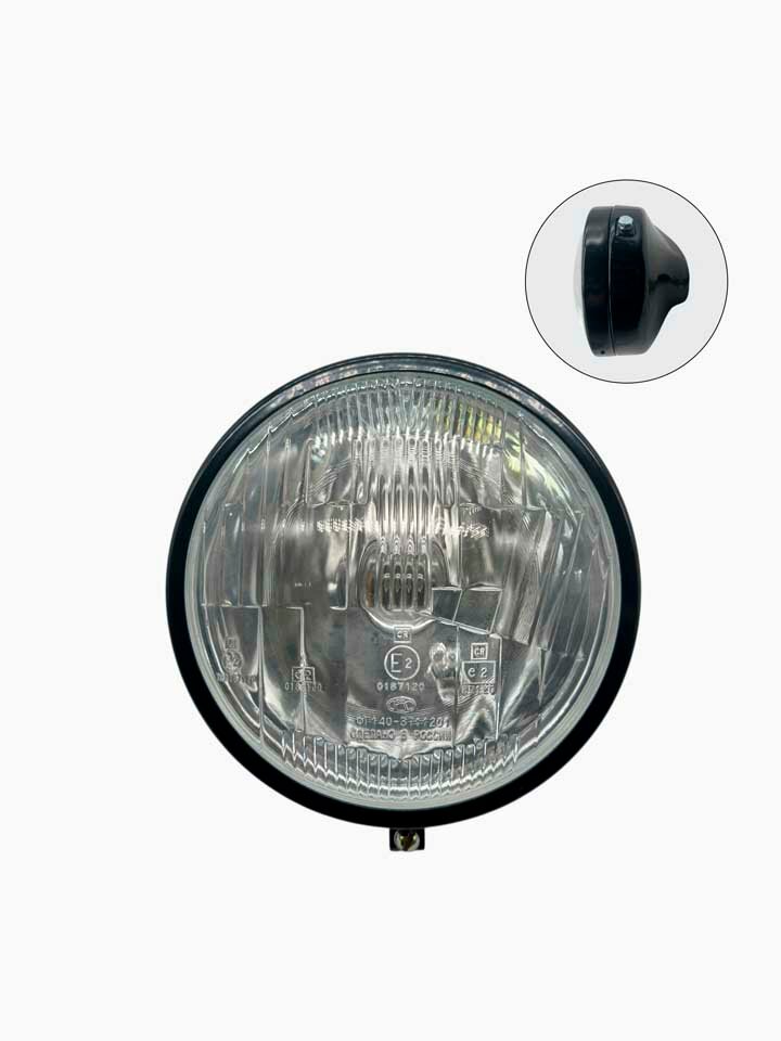 Фара 12B на мотоцикл Иж, Восход 3М, Урал, Днепр, Минск (ФГ137Б)