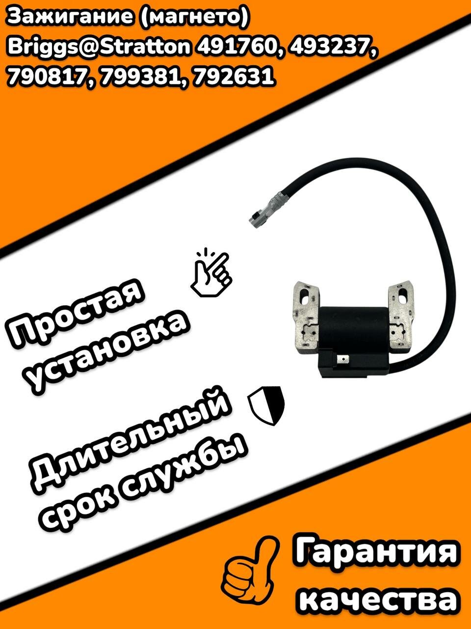 Зажигание (магнето) BS 491760,493237