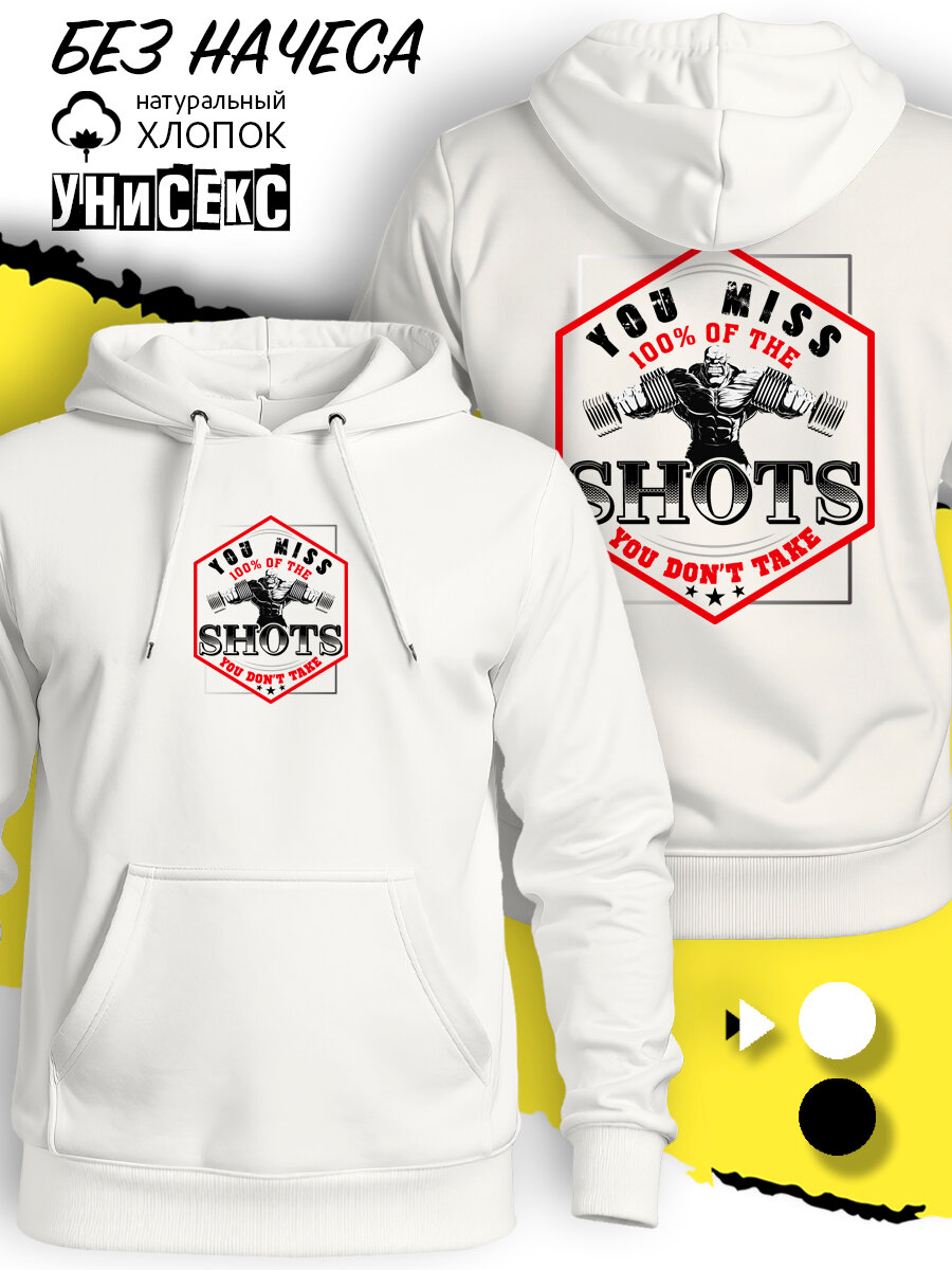 Худи Толстовка свитшот тяжелая атлетика