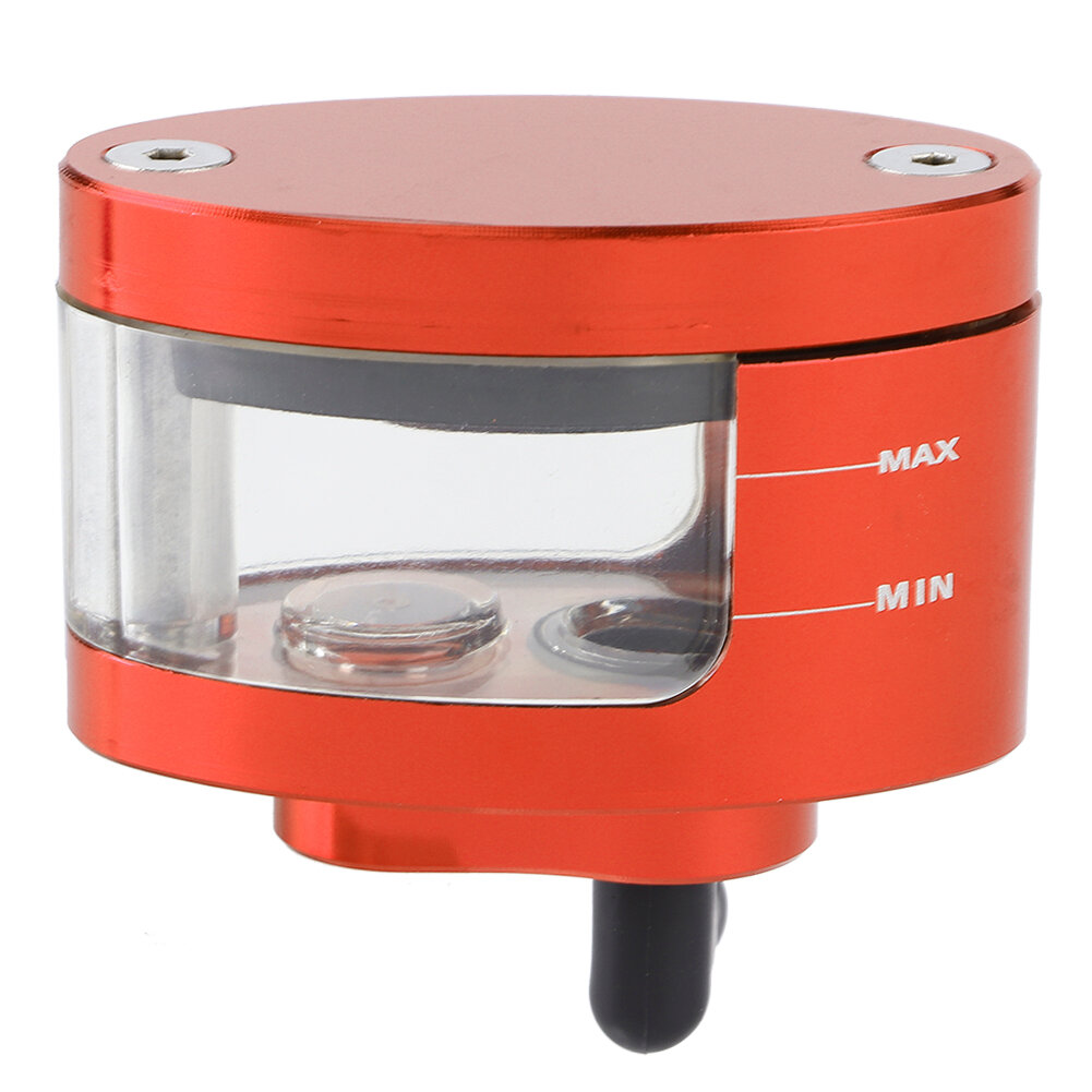 Бачок для жидкости тормозной системы/сцепления, универсальный, оранжевый.