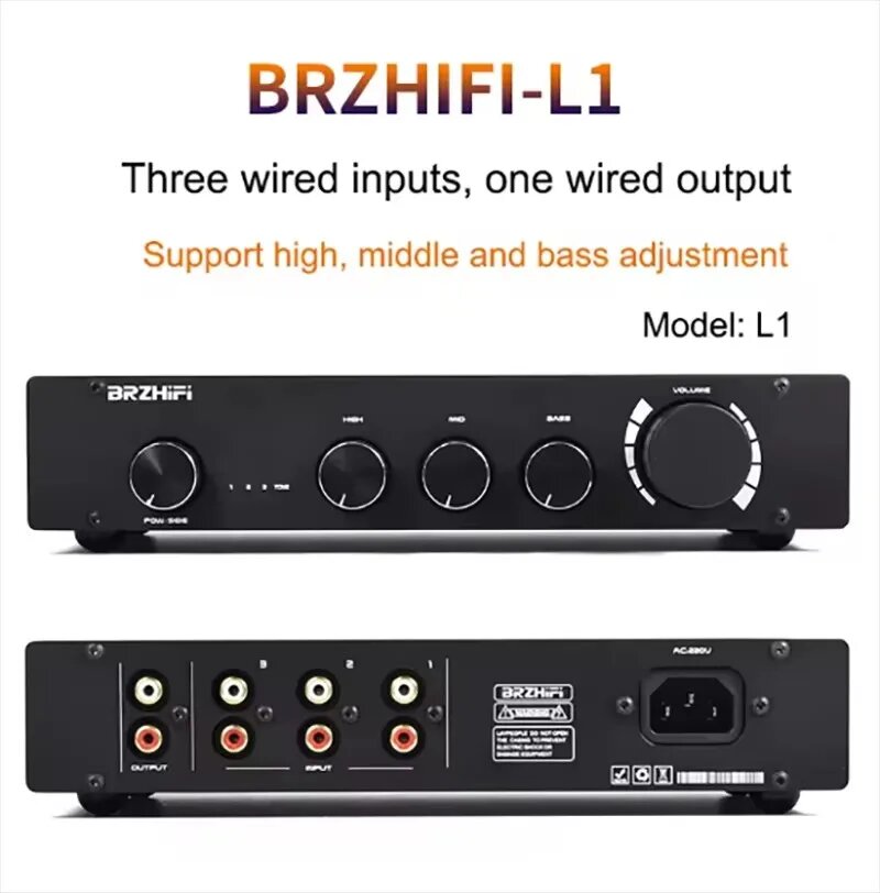 Sunbuck Pure Class A Предварительный усилитель 2.0/2.1 L1, 220V