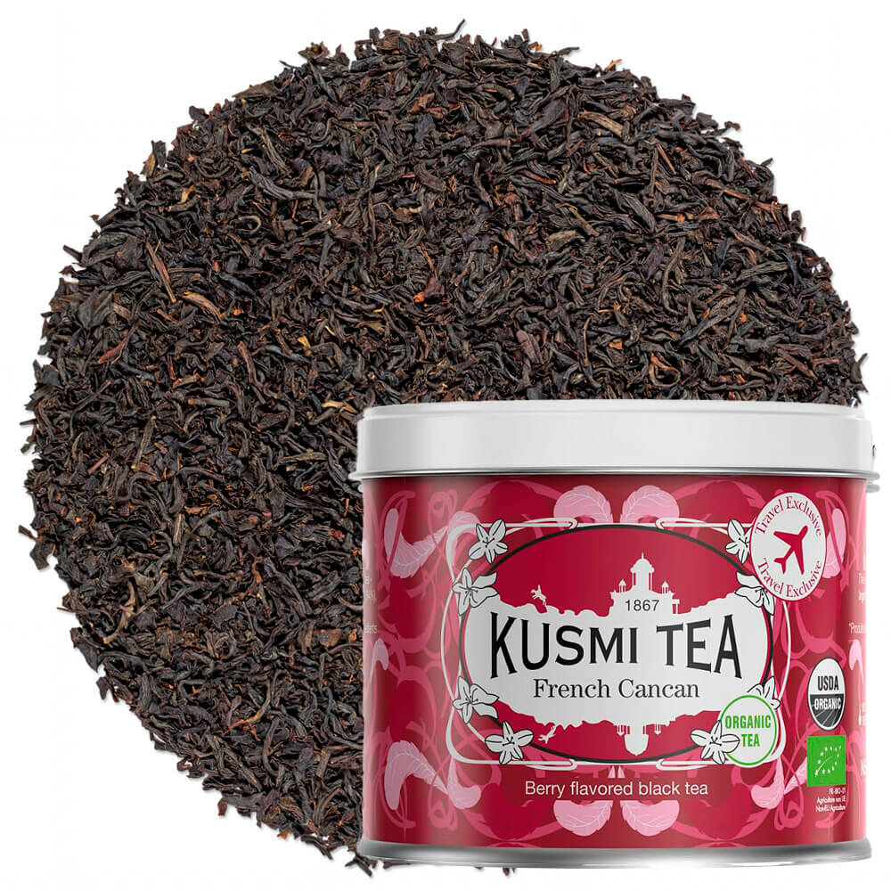 Чёрный чай с красными ягодами FRENCH CANCAN Organic