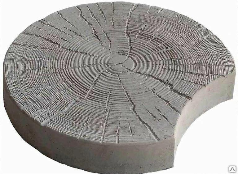 Плитка брусчатка из бетона "Пенëк" для дорожки, отмостки, пошаговая