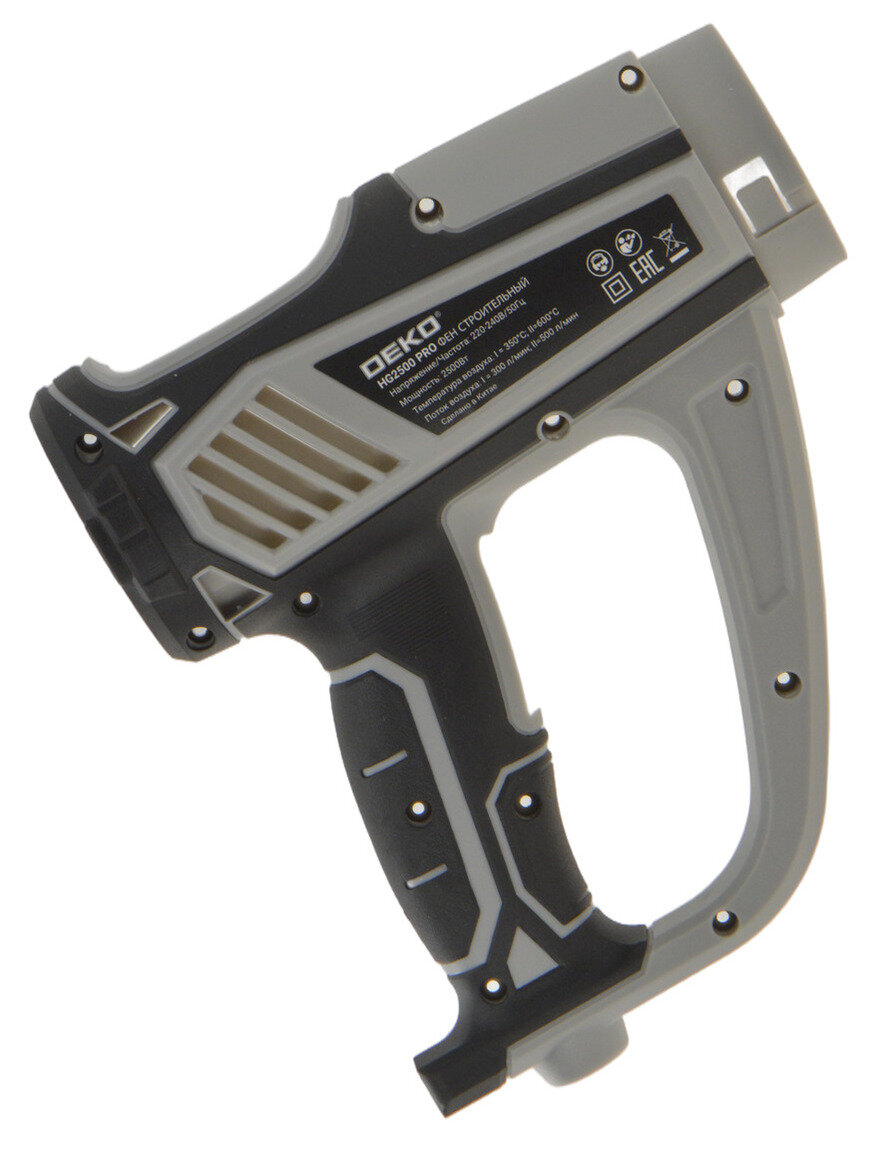 Корпус (правая половина) для фена строительного DEKO HG2500 PRO