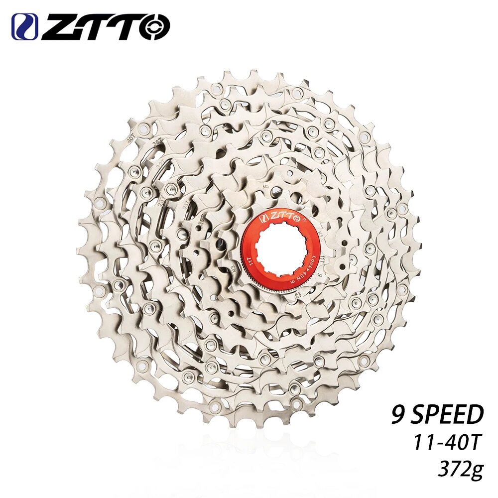 ZTTO MTB Ультралегкая Стальная 9-скоростная Кассета 40T 42T Для Горного Велосипеда
