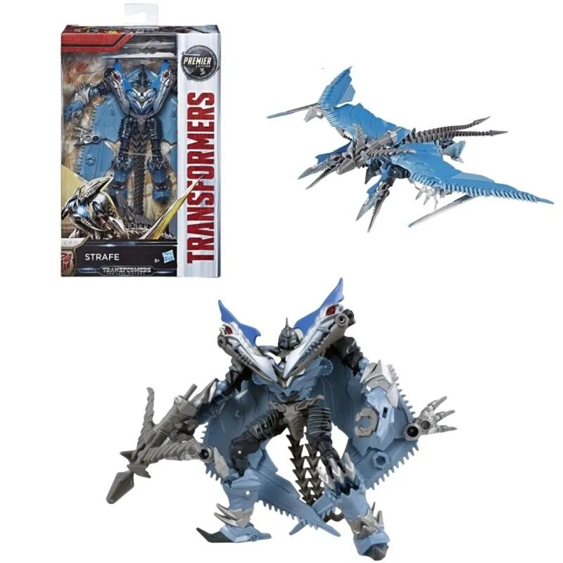 Трансформеры Hasbro Игрушка Transformers The Last Knight Deluxe Class Strafe