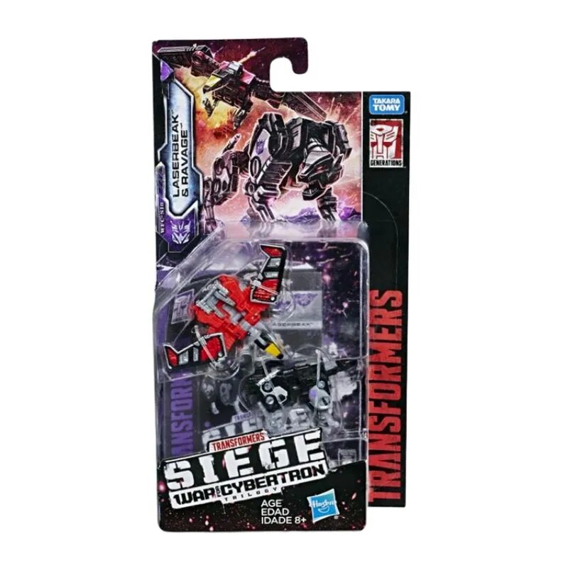 Трансформеры игрушки Hasbro Transformers Siege War For Cybertron Trilogy WFC-S18 Laserbeak & Ravage