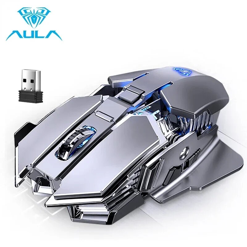 Беспроводная игровая мышь Aula Mecha