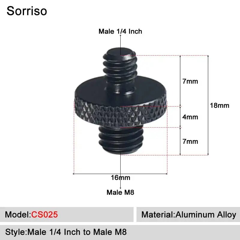 Переходник для крепления штатива Sorriso