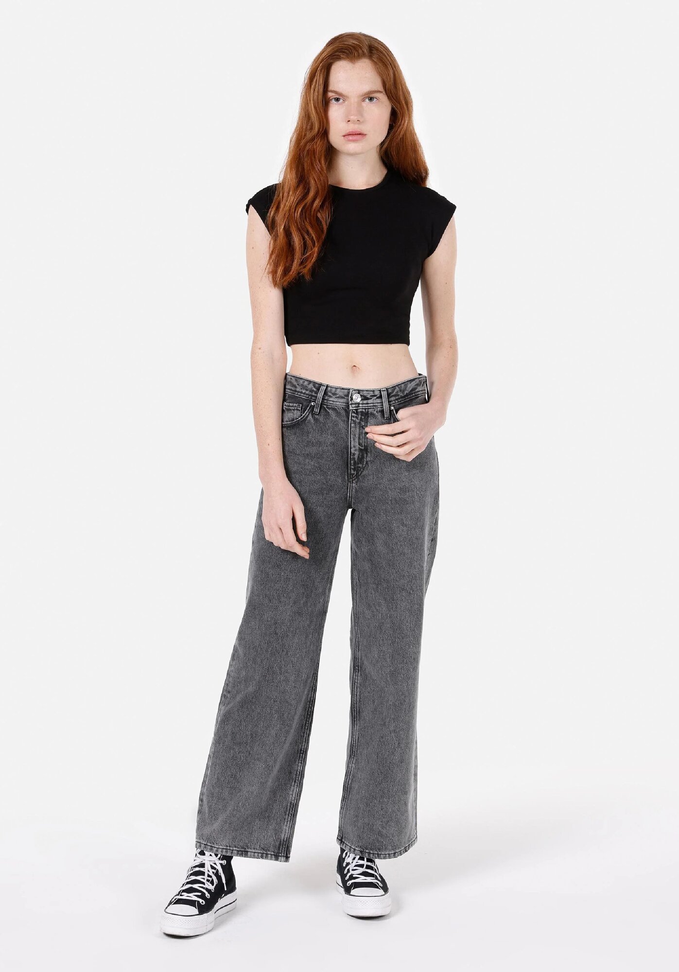 Джинсы широкие 970 BERRY Regular Fit 