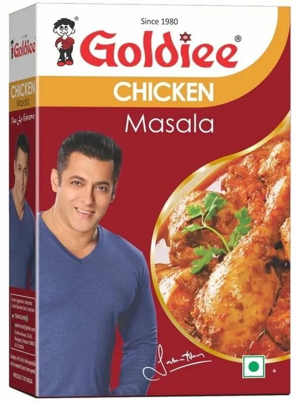 Приправа для Курицы (Chicken Masala) Goldiee, 100 гр.