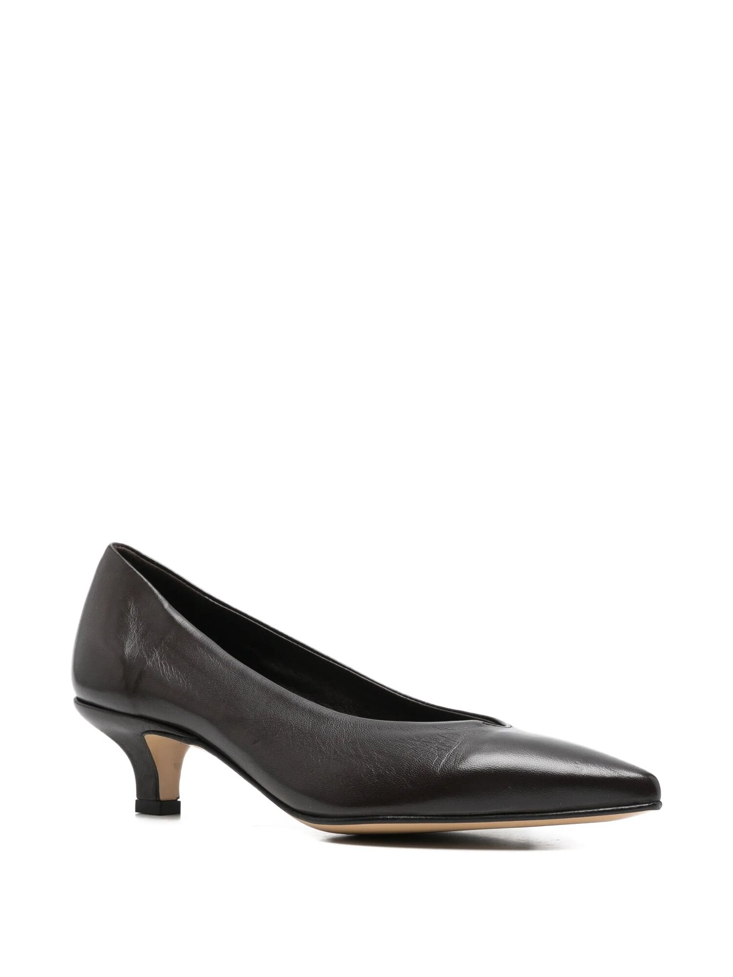 Туфли POMME D´OR Pointed-toe leather pumps, размер 41 — фото 1