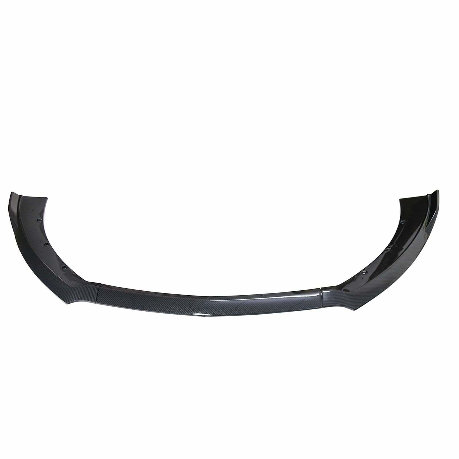 Углеродное волокно 3 шт. передний бампер автомобиля Canard Lip Splitter Body Shovels бампер Lip Spoiler Замена для Mustang 2015-2017