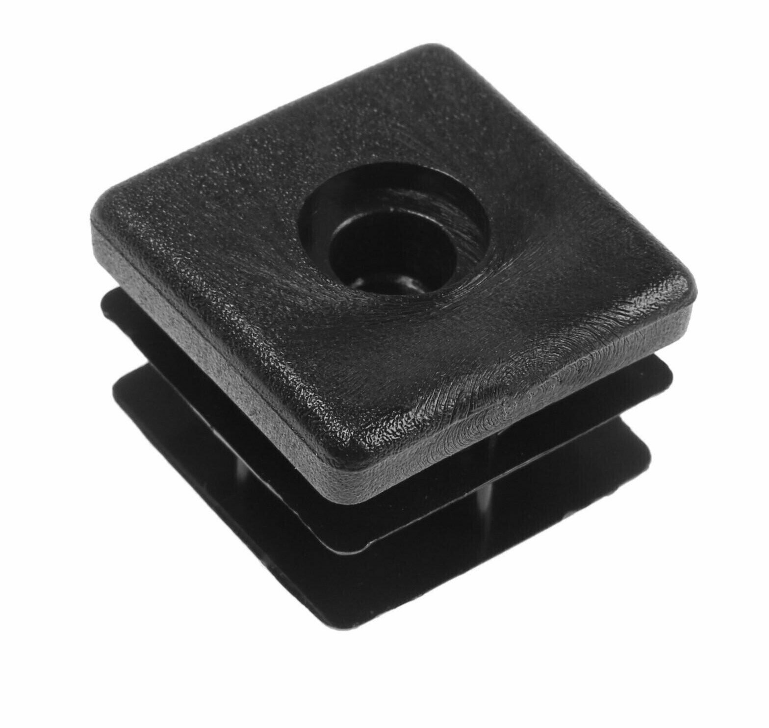 !09 Комплект из 12 штук - Заглушка внутренняя 30х30 универсальная М10, черная