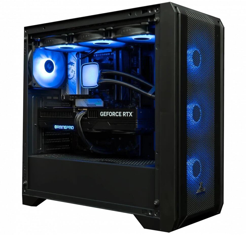 Игровой компьютер 1COMPUTER GAMING PRO 91 Ryzen 7 Radeon RX 9070 XT 16 Гб B850 DDR5 32 ГБ 2 ТБ 850 Вт системный блок