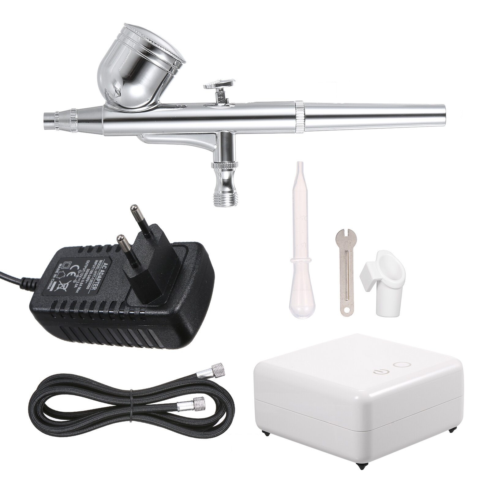 Многоцелевой аэрограф Мини-компрессор для аэрографа Гравитационная воздушная щетка