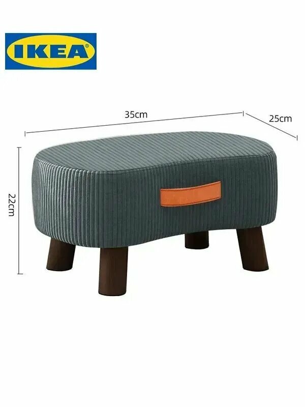 IKEA Пуф, Текстиль, 35х25х22 см