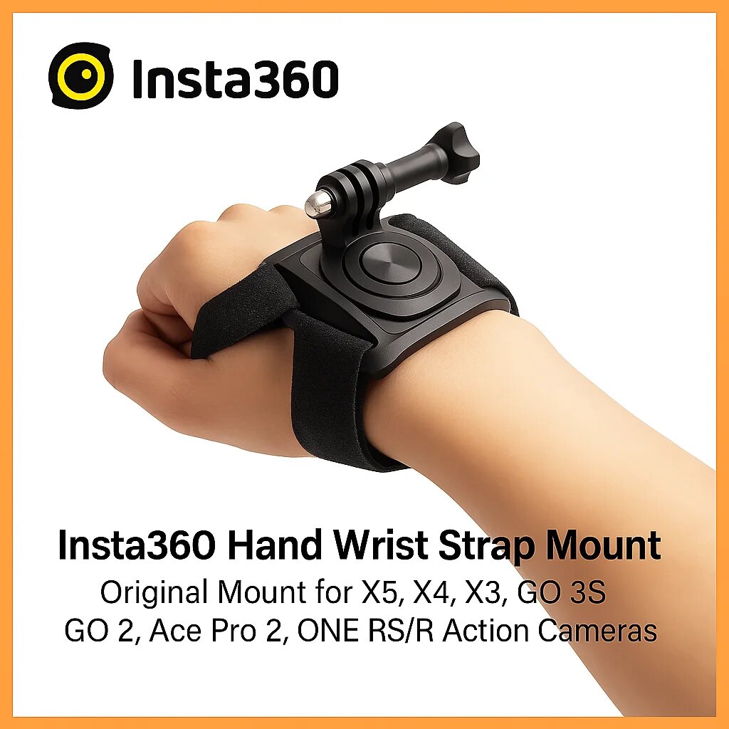 Крепление для экшн-камер Insta360, X5, X4, X3, GO 3S, GO 2, Ace Pro 2, ONE RS/R