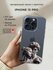 Чехол на Apple iPhone 15 Pro / Айфон 15 Про с принтом "Нежные скульптуры - 14 фе...