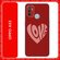 Чехол на Oppo A53 / Оппо А53 с принтом "Love heart 1 - 14 февраля"