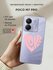 Чехол на Poco M7 Pro / Поко М7 Про с принтом "Love heart 3 - 14 февраля", прозра...
