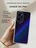 Чехол на Honor 100 Pro / Хонор 100 Про с принтом "Синий карбон"