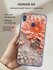 Силиконовый чехол на Honor 8X / Хонор 8Х с принтом "Бумажные цветы"