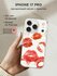 Чехол на Apple iPhone 17 Pro / Айфон 17 Про с принтом Следы помады