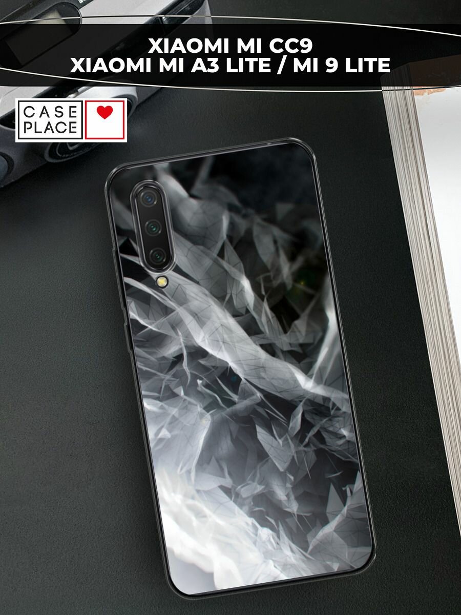 Чехол на Xiaomi Mi CC9/A3 Lite/9 Lite / Сяоми Mi CC9/A3 Lite/9 Lite с принтом "Абстракция 9"