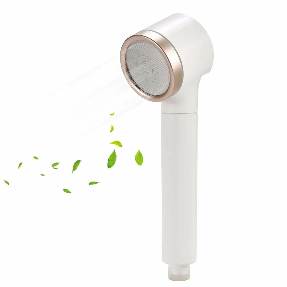 Душевая лейка с двойным фильтром и цветочной ароматической экономией воды Ручная